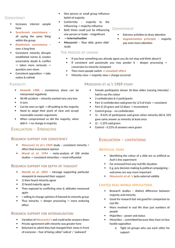 Revision posters for AQA A Level or AS Psychology - Social Influence ...