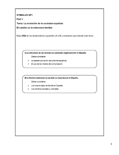 Edexcel Spanish A Level speaking practice cards (new specification ...