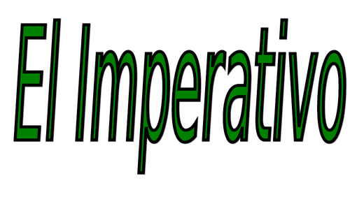 SPANISH POSITIVE IMPERATIVE presentation and worksheet. | Teaching ...