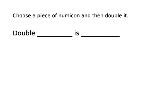 Year 1 Making doubles | Teaching Resources