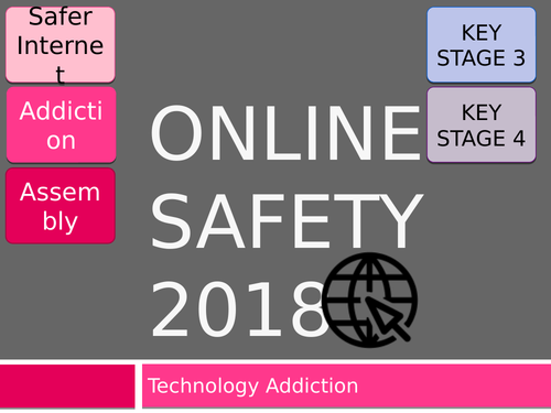 Online Safety : Internet Addiction 2018 (E-Safety Assembly) | Teaching ...