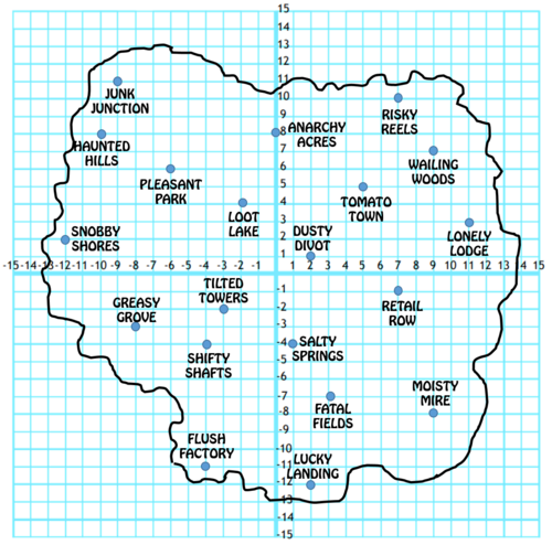 Fortnite Map | Teaching Resources