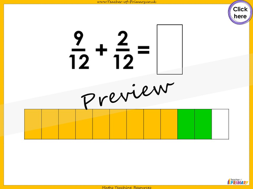 Adding and Subtracting Fractions - Year 4 | Teaching Resources