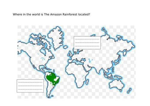 Rainforest Plan and resources | Teaching Resources