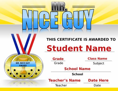 10 Free End of the Year Editable Awards | Teaching Resources