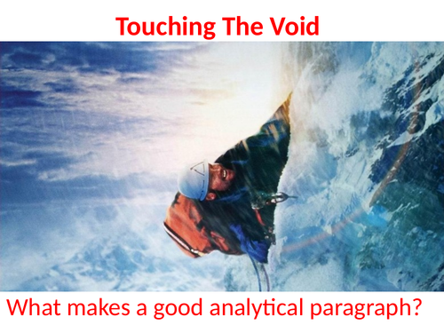Touching the void | Teaching Resources