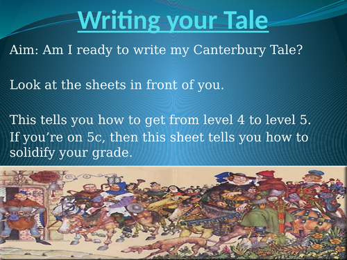 THe Canterbury Tales | Teaching Resources