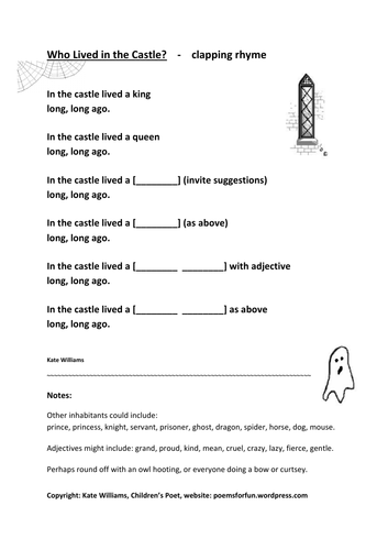CASTLE Writing | Teaching Resources