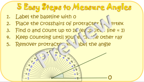 Angle Display KS2 | Teaching Resources