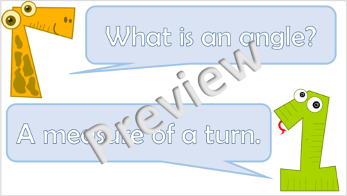 Angle Display KS2 | Teaching Resources