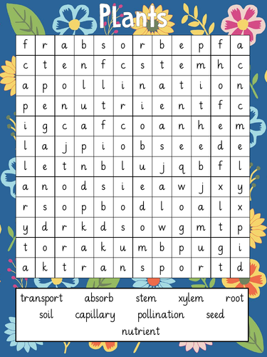 Plants Word Search KS2 | Teaching Resources