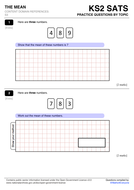 KS2 Maths (The Mean) | Teaching Resources