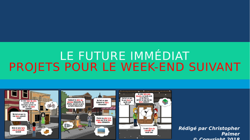 French: The immediate future and activities indicating plans in the ...