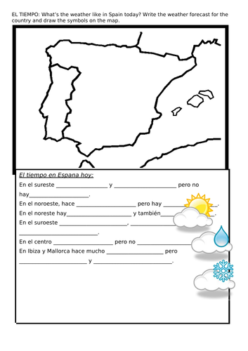 SPANISH KS3 WEATHER UNIT | Teaching Resources