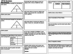 Edexcel CP7/8 Revision Worksheet | Teaching Resources