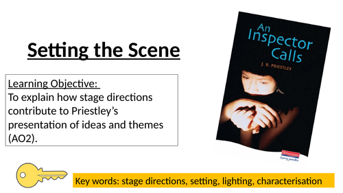 Stage Directions An Inspector Calls | Teaching Resources