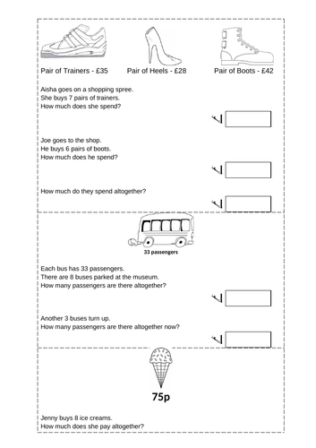 Year 6 sats revision - week of problem solving | Teaching Resources