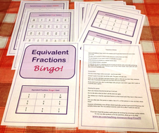 Fractions Bingo | Teaching Resources