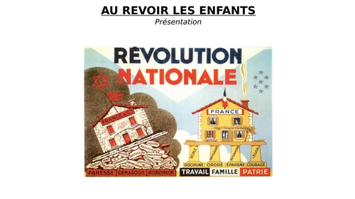 Au Revoir les Enfants - Study Guide | Teaching Resources