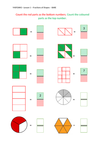 Fractions and Equivalents - Year 4 Maths Planning and Resources ... Fractions and Equivalents - Year 4 Maths Planning and Resources ...