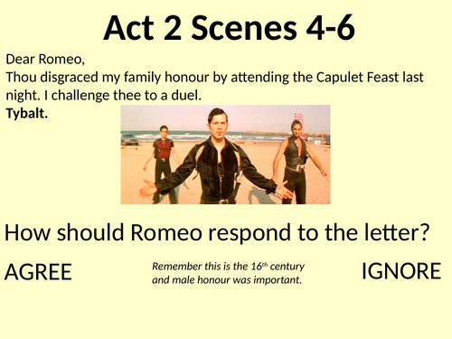 Romeo and Juliet - Analysing Act 2 - 4 lessons. | Teaching Resources