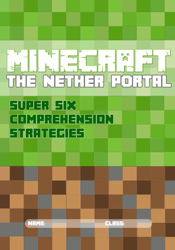 MINECRAFT - Super Six Comprehension Strategies - Unit of Work ...