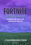 FORTNITE - ARGUMENT / PERSUASIVE WRITING STIMULUS x 4 - Acrostic Poem ...