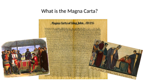Introduction and summary of the Magna Carta | Teaching Resources
