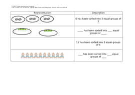 Year 1 Make Equal Groups - grouping | Teaching Resources