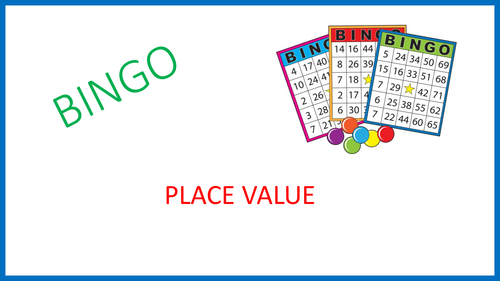Place Value Bingo Challenge: A Fun And Engaging Way To Enhance ...