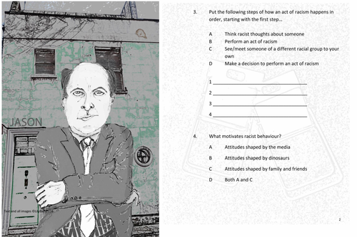 Racism Quiz and Worksheet (UK) | Teaching Resources