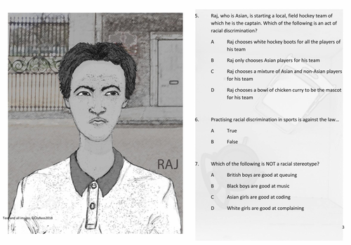 Racism Quiz and Worksheet (UK) | Teaching Resources