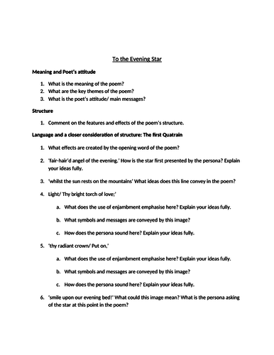 A-Level Songs of Ourselves Volume 2 : Bundle 1 | Teaching Resources