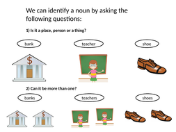 Introduction to Nouns 101 KS1 and KS2 SATS | Teaching Resources