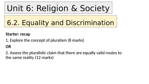 A-level Religious Studies EDEXCEL (4B: Christianity) - resources for ...
