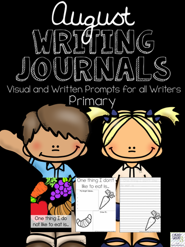 August Writing Journals | Teaching Resources