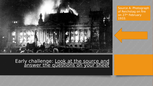 How did Hitler rise to power and deal with opposition? Reichstag fire ...