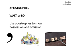 Apostrophes for Omission and Possession 101 for KS1 and KS2 SATS | Teaching Resources