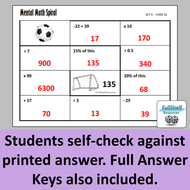 Mental Maths Starters Year 6 / 5 | Teaching Resources