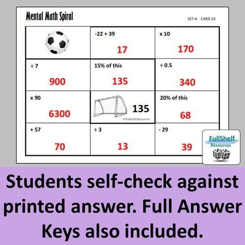 Mental Maths Starters Year 6 / 5 | Teaching Resources
