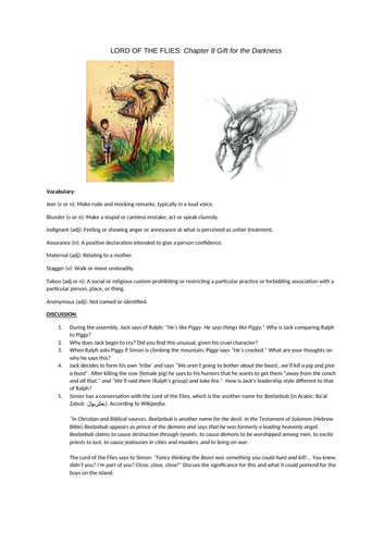 Lord of the Flies EAL resources | Teaching Resources