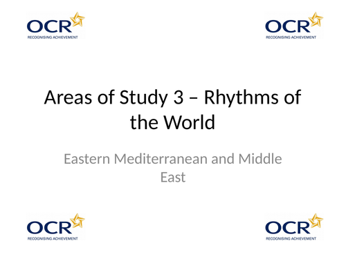 OCR GCSE Music - "Traditional Greek Music" Area of Study 3 "Rhythms of ...