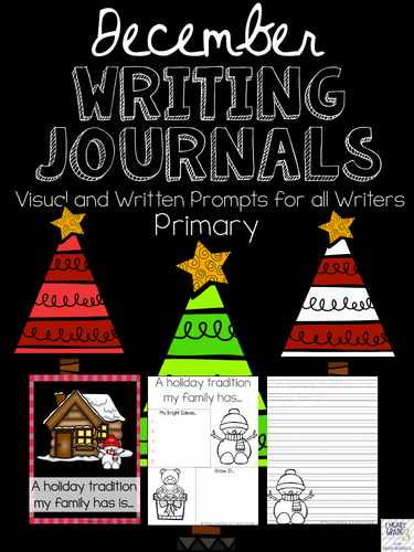 December Writing Journals | Teaching Resources