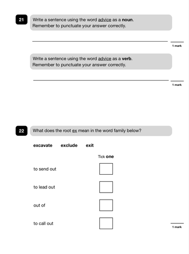 Practise SATS SPAG Grammar Tests: Pack 4 (9-12 years) | Teaching Resources