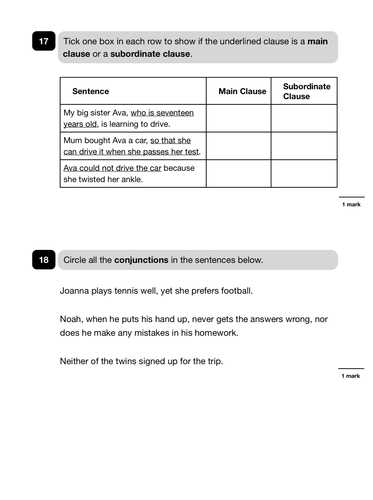 Practise SATS SPAG Grammar Tests: Pack 4 (9-12 years) | Teaching Resources Practise SATS SPAG Grammar Tests: Pack 4 (9-12 years) | Teaching Resources