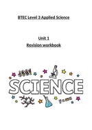 Level 3 Applied Science Unit 1 Exam - Biology revision workbook ...