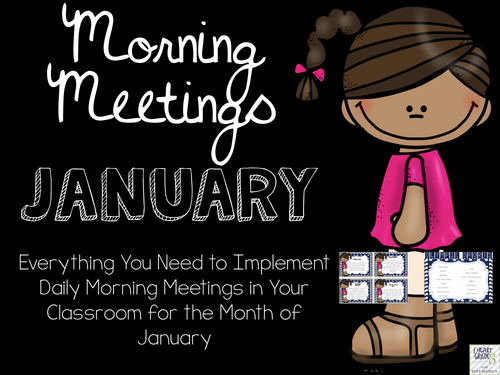 January Morning Meetings | Teaching Resources
