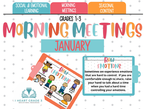 January Morning Meetings | Teaching Resources