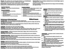 AQA Knowledge Organisers for GCSE PE | Teaching Resources