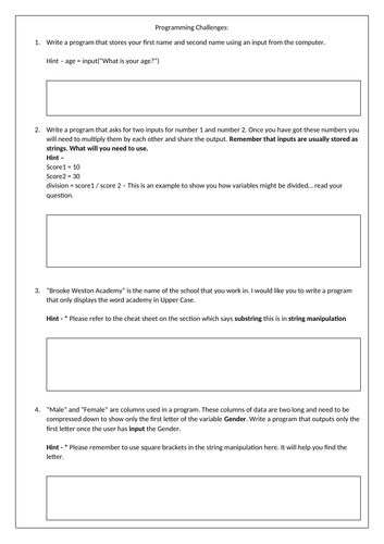 OCR Computer Science - Computer Science PseudoCode 9-1 1-9 | Teaching ... OCR Computer Science - Computer Science PseudoCode 9-1 1-9 | Teaching ...